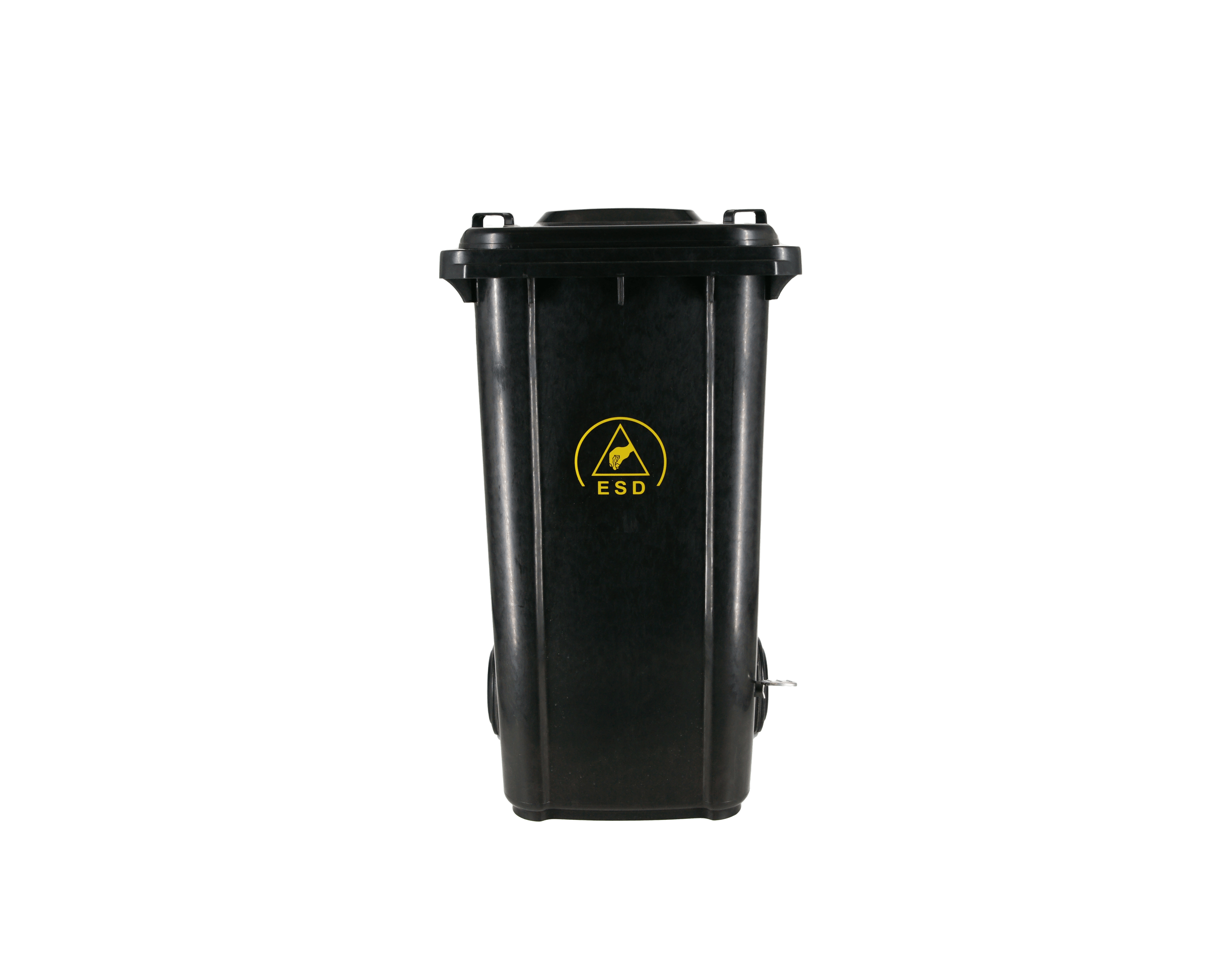 Permanent ESD Waste Bin with Lid - 120 or 240 liter – ESDSafe